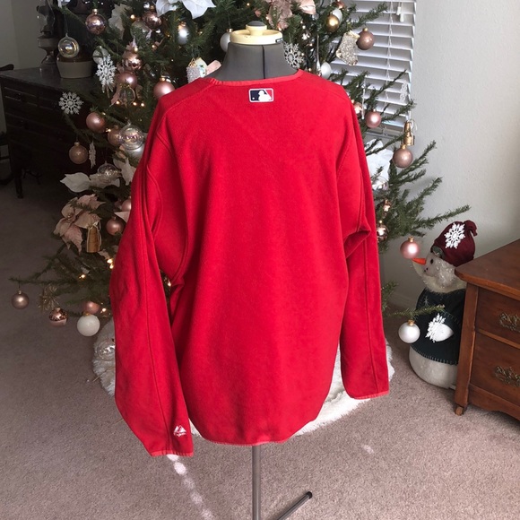 Majestic | Sweaters | Majestic Angels Baseball Sweater Size 3x | Poshmark